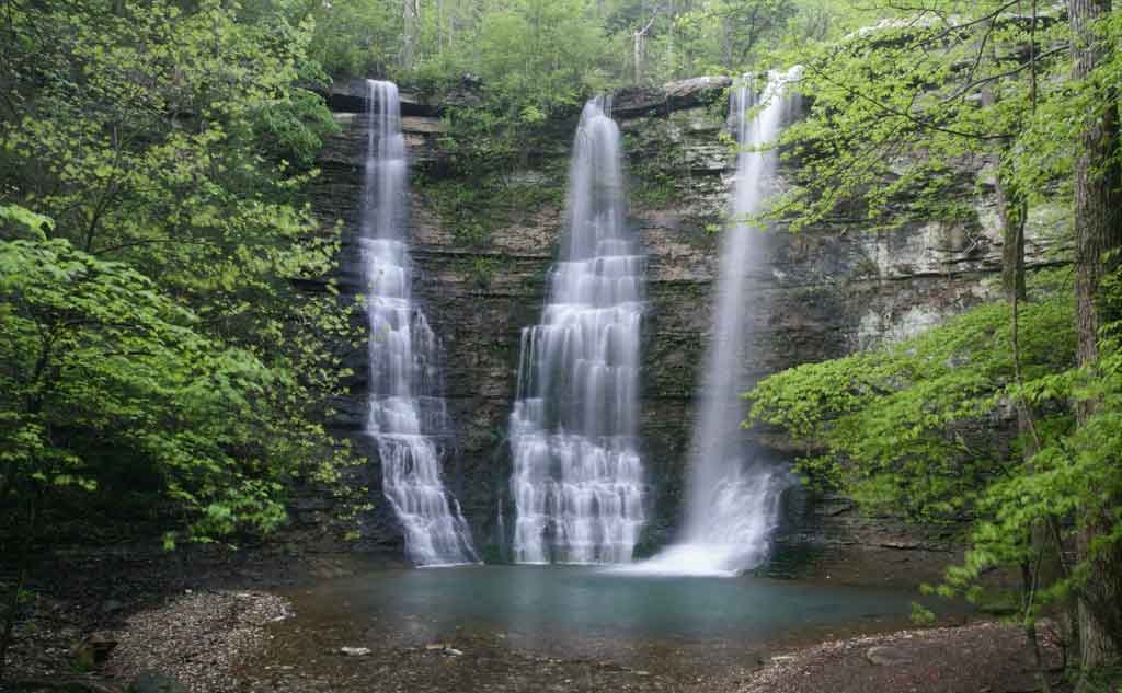 Hike to this 48 Foot Waterfall in Buffalo National River in Arkansas ...